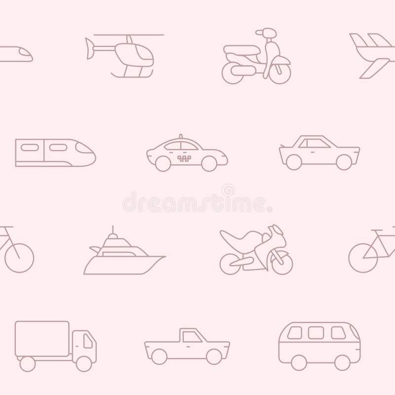 Transportation Background 01-05 Stock Vector - Illustration of boat ...