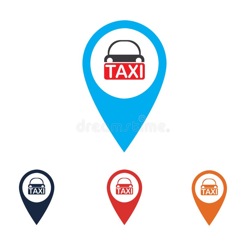 Transportation Button in Map Stock Vector - Illustration of road ...