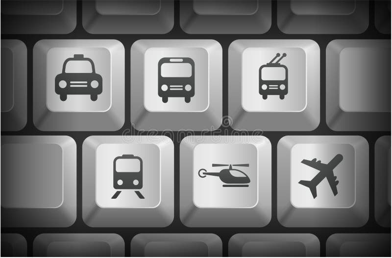 Transportation Icons Design Elements Stock Vector - Illustration of ...
