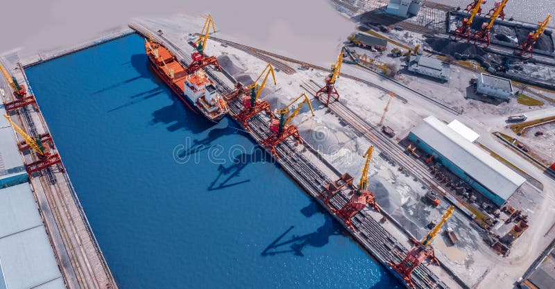 Transportation of Iron Ore, Building Materials by Water Transport ...