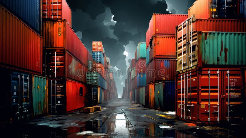 Transportation Logistics of International Container Cargo Shipping ...