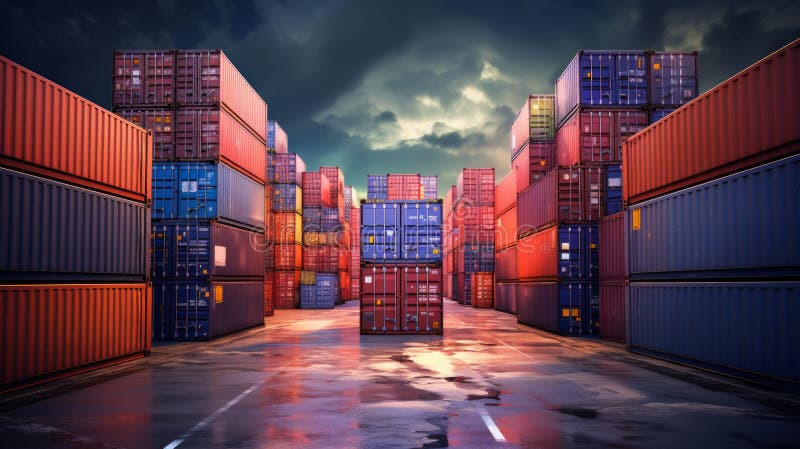 Transportation Logistics of International Container Cargo Shipping ...