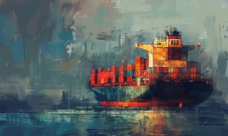 Transportation Logistics of International Container Cargo Shipping ...