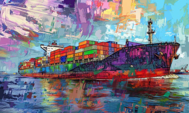 Transportation Logistics of International Container Cargo Shipping ...