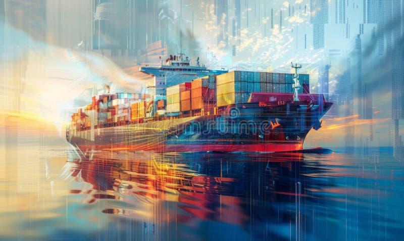 Transportation Logistics of International Container Cargo Shipping ...