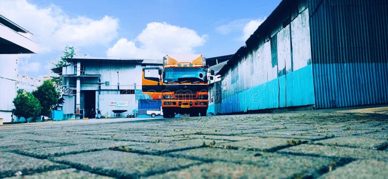 Transportation is One of the Tools Used in Industry Stock Photo - Image ...