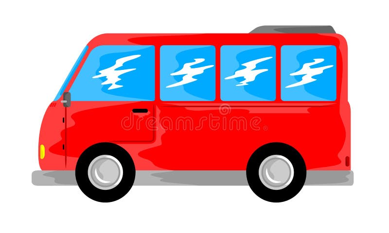 Red Minibus Stock Illustrations – 529 Red Minibus Stock Illustrations ...