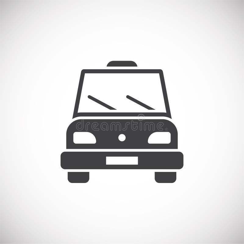 Transportation Related Icon on Background for Graphic and Web Design ...
