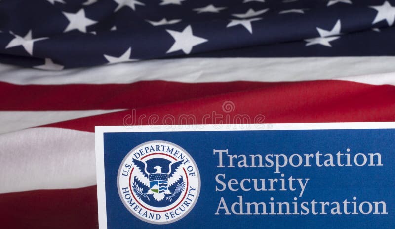 Transportation Security Administration Form Stock Image - Image of ...