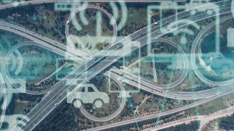 Transportation and Technology Concept. Intelligent Transport Systems ...