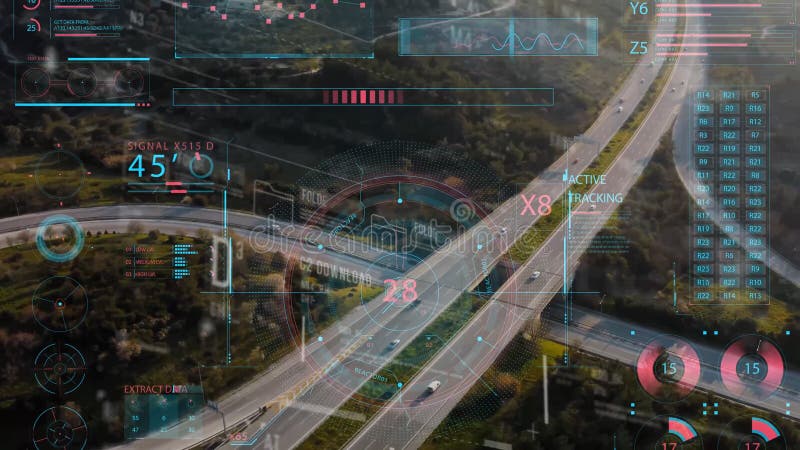 Transportation and Technology Concept. Intelligent Transport Systems ...