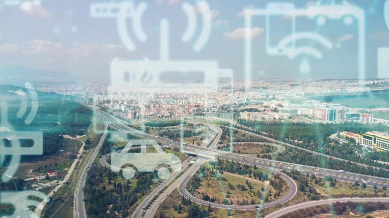 Transportation and Technology Concept. ITS Intelligent Transport ...