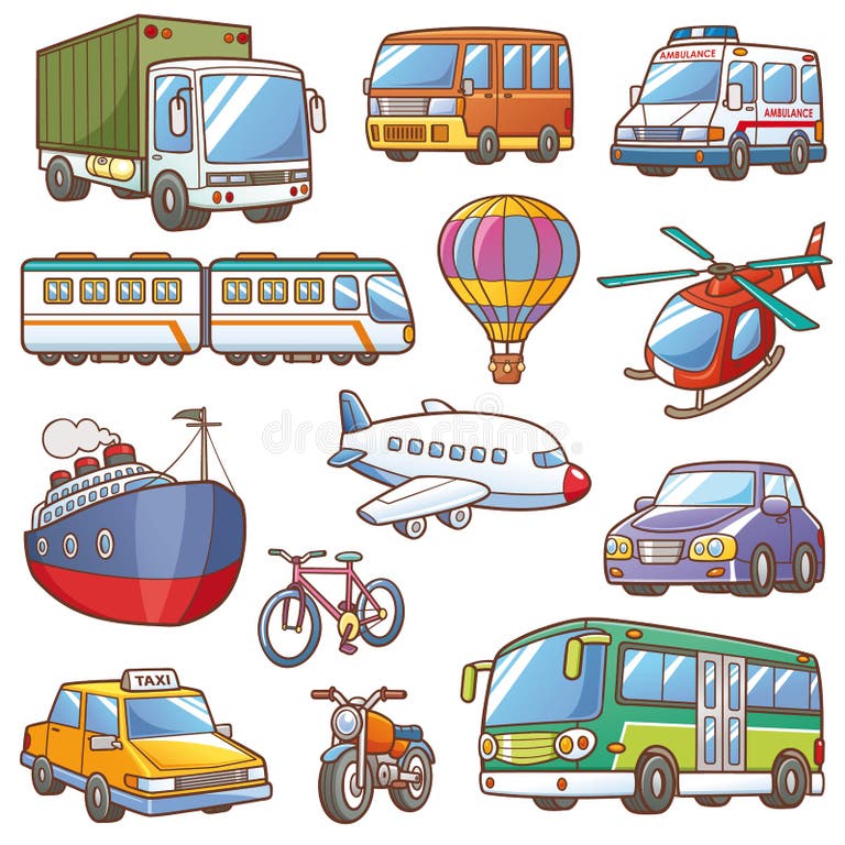 Cartoon Transportation Stock Illustrations – 361,511 Cartoon ...