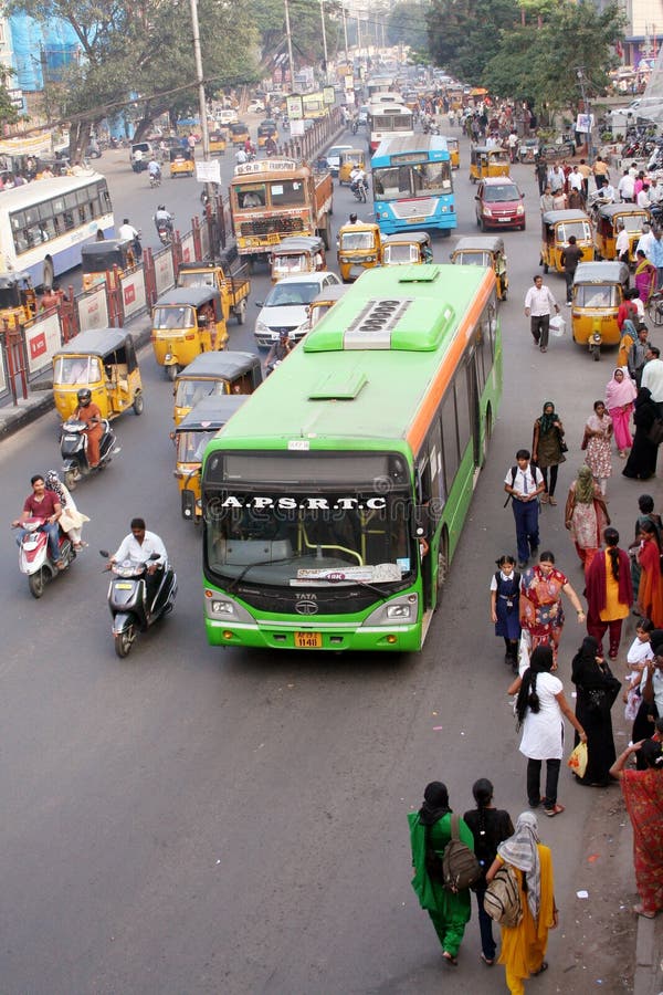 Transporte Indio - Transporte En Autobús Foto de archivo editorial ...