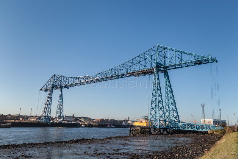 Transporter Bridge stock photo. Image of teeside, middlesborough - 9938274