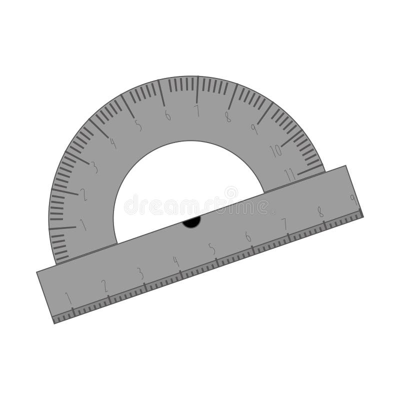 Transporter Ruler for Drawing Icon Stock Illustration - Illustration of ...