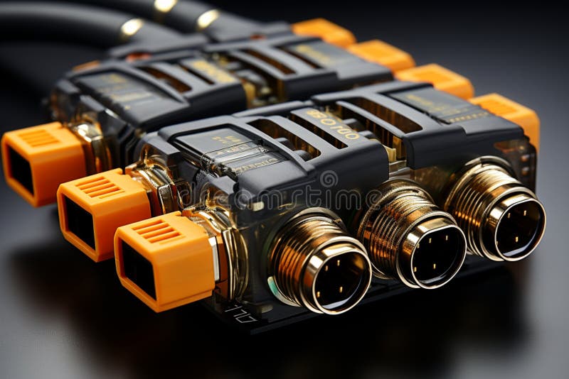 Transverse Connectors stock illustration. Illustration of abstract ...