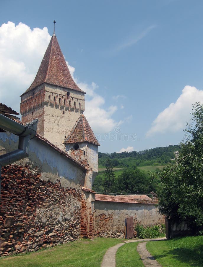 Transylvanian Fortified Church Stock Image - Image of transylvania ...