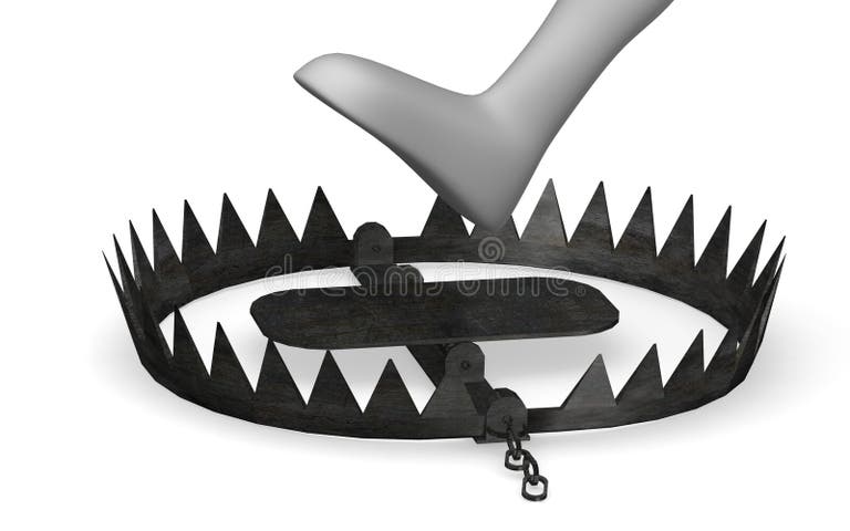 Cartoon Man Trap Stock Illustrations – 1,560 Cartoon Man Trap Stock ...