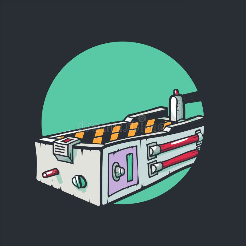 A Trap For Ghosts Isolated Vector Illustration Stock Illustration Illustration Of Ghost
