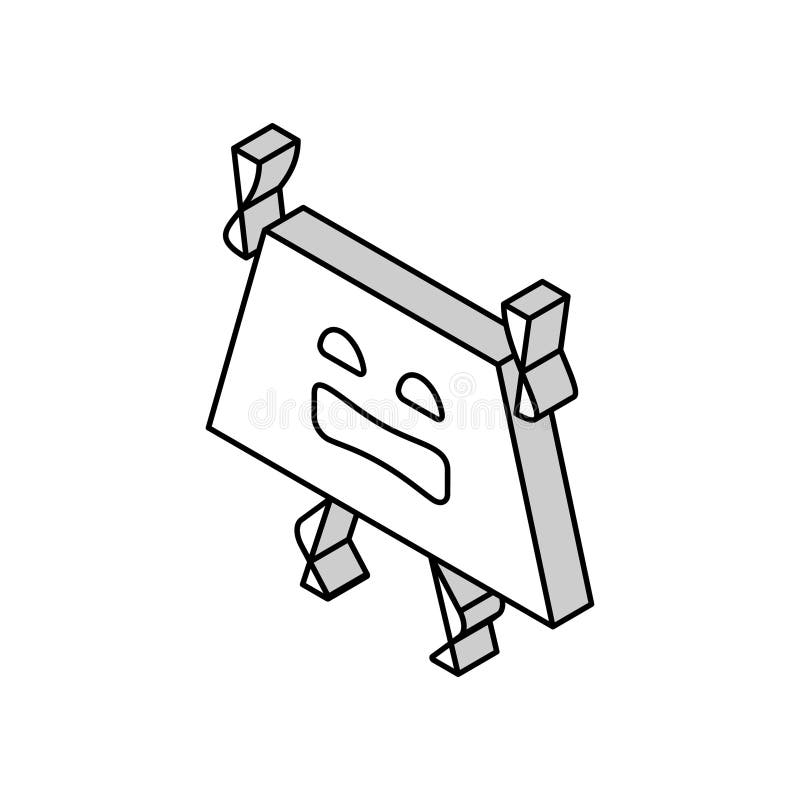 Trapezoid Geometric Shape Character Isometric Icon Vector Illustration ... Trapezoid Geometric Shape Character Isometric Icon Vector Illustration ...