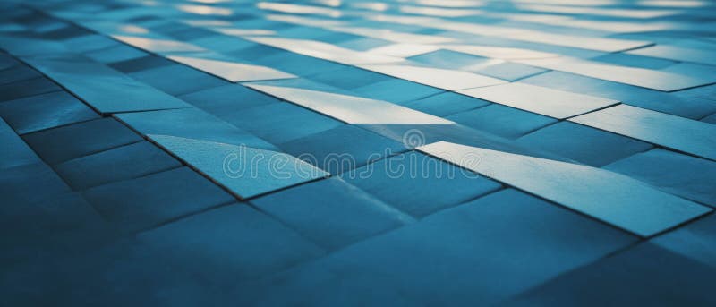 Trapezoidal Tile Pattern with Dynamic Geometric Design in a Soothing ...