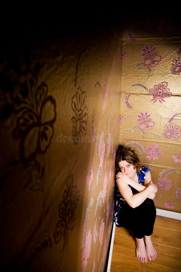Trapped stock image. Image of moody, adult, wallpaper - 4895971