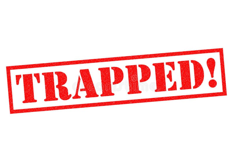 It`S a TRAP! stock image. Image of label, sign, dangerous - 88070689