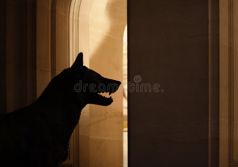 Trapped by a Wolf stock photo. Image of danger, spooky - 4714152