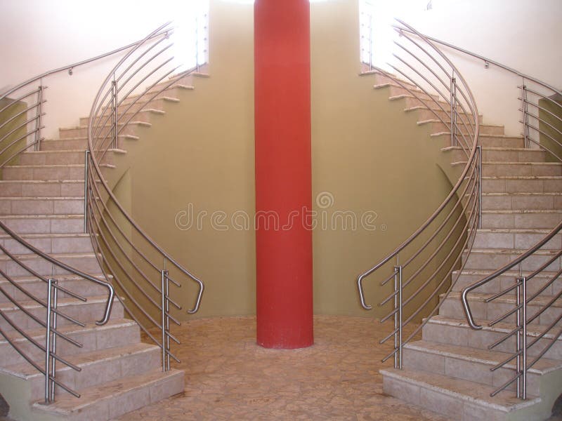 Trappen Aan Hemel, Umea Roback Stock Foto - Image of handvat, ingang ...