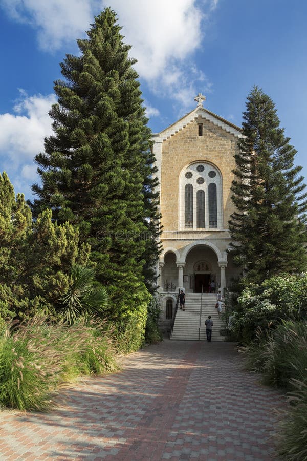 The Trappist Monastery in Latrun, Israel Editorial Stock Photo - Image ...
