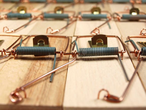 Traps stock image. Image of chrome, steel, hole, sharp - 12158379