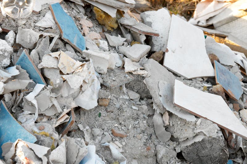 Crumbled concrete building stock photo. Image of crumbling - 14192990