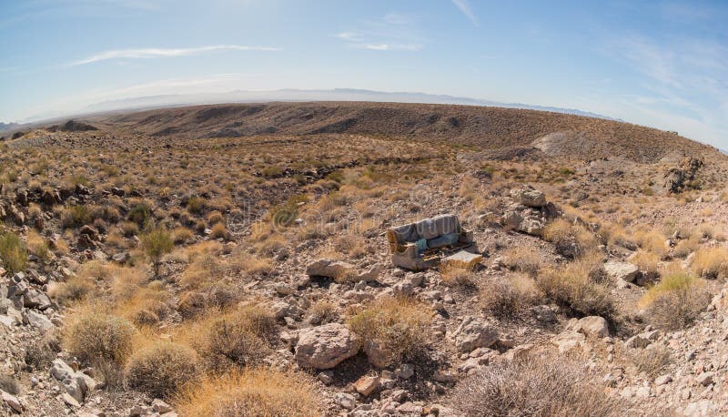 Trash In The Arizona Desert Stock Image - Image of arid, butte: 104718163
