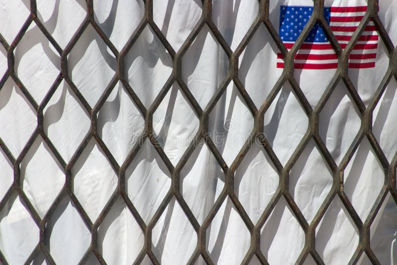 Trash bag flag stock image. Image of garbage, stripes, pride - 207843