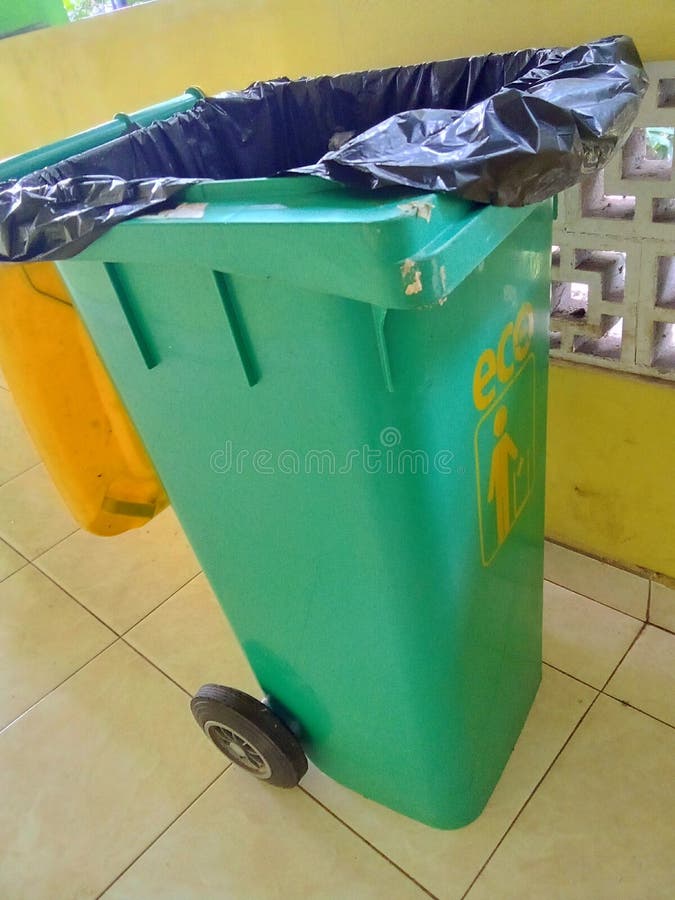 Trash Bin at the End of the Class Stock Photo - Image of vehicle, room ...