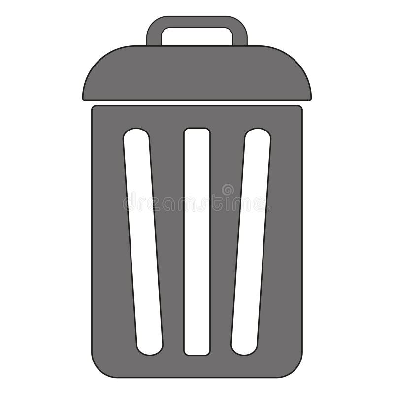 Open Green Garbage Container Icon Stock Illustrations – 501 Open Green ...