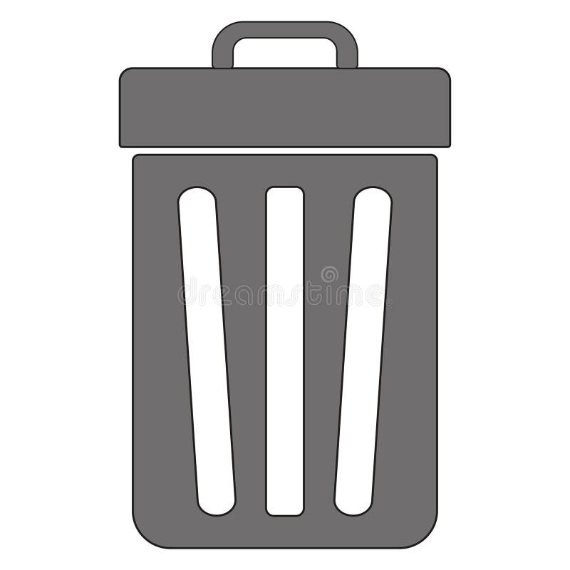 Trash Container Symbol Stock Illustrations – 47,753 Trash Container ...