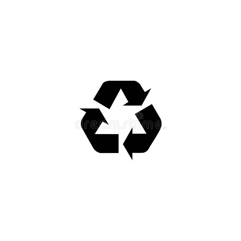 Trash Bin Logo Icon Vector Template Stock Vector - Illustration of ...