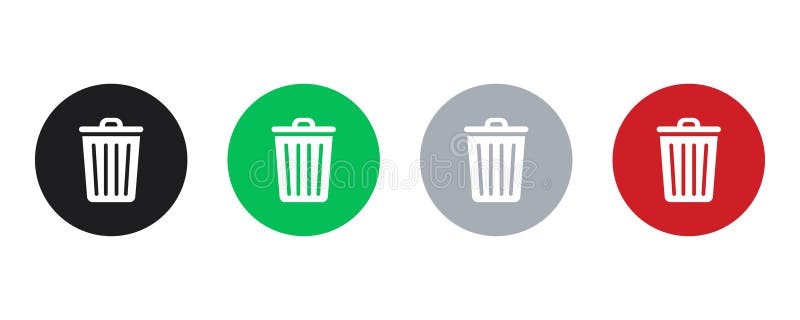 Vector Basket Container Garbage Stock Illustrations – 23,951 Vector ...