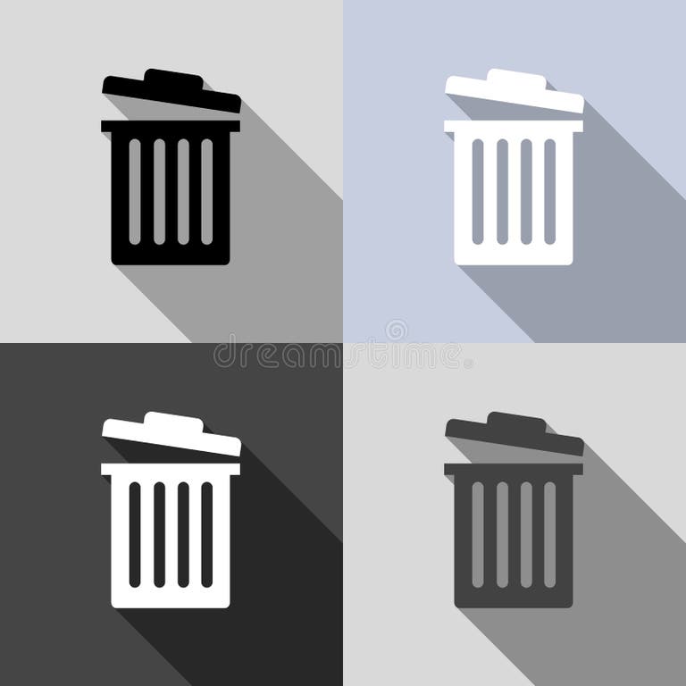 Delete Bin Icon Stock Illustrations – 19,083 Delete Bin Icon Stock ...