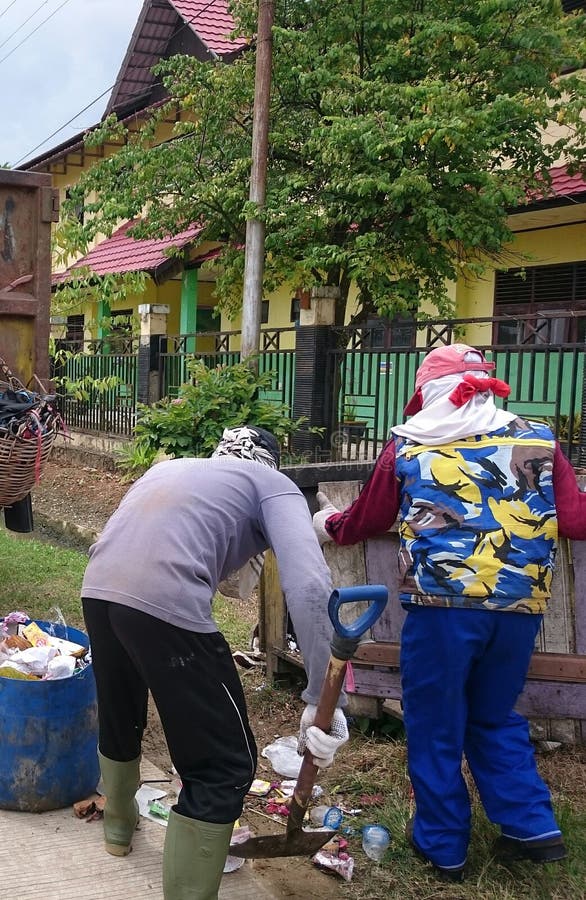 Waste Management System with Temporary Storage Editorial Photo - Image ...