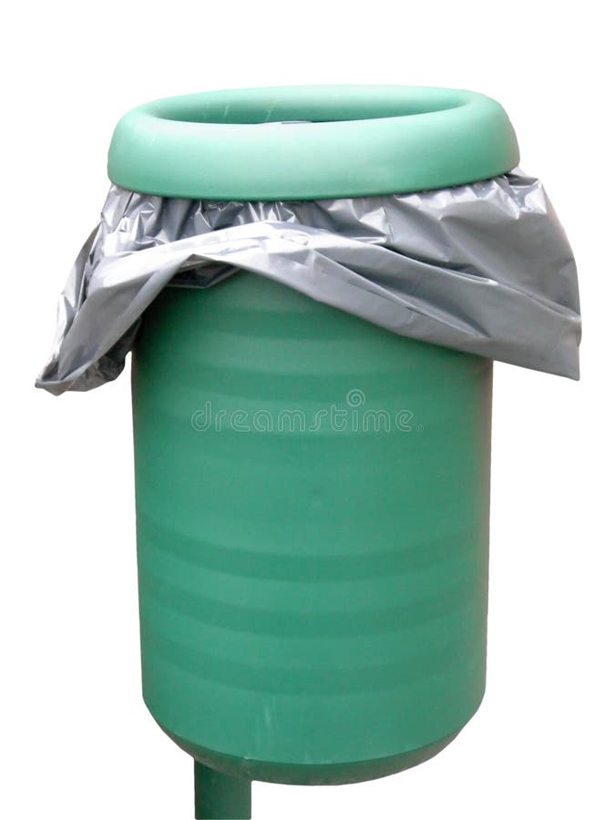 Trash can stock image. Image of rubbish, recycle, plastic - 5672139
