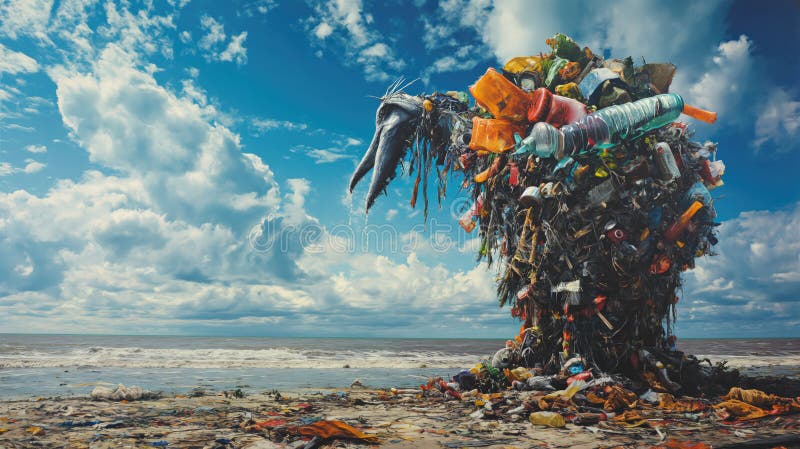 Trash abstract art stock photo. Image of wheelie, bottles - 304727154