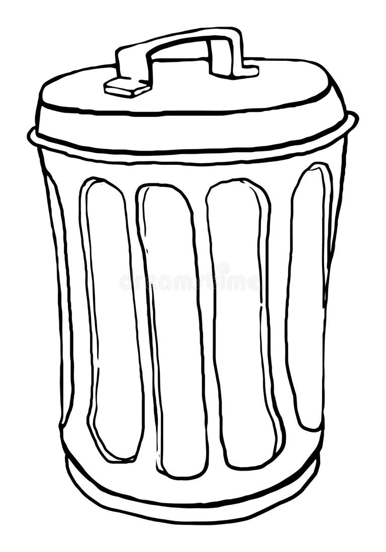 Outline Trash Stock Illustrations – 38,022 Outline Trash Stock ...