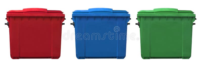 Trash can stock image. Image of urban, case, white, blue - 53522649