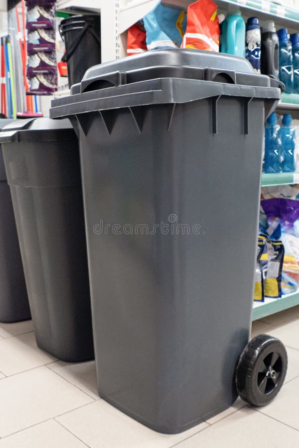 Trash can. Container stock image. Image of landfill - 265459453