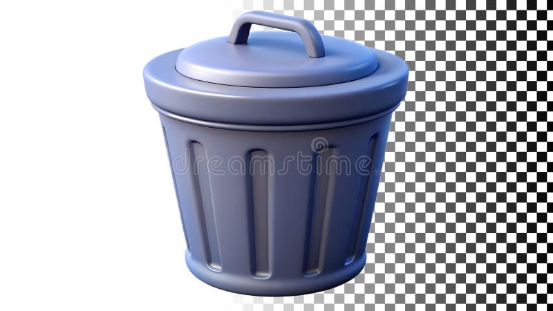 Trash Can Garbage Bin Waste Disposal Recycle Container Environment ...