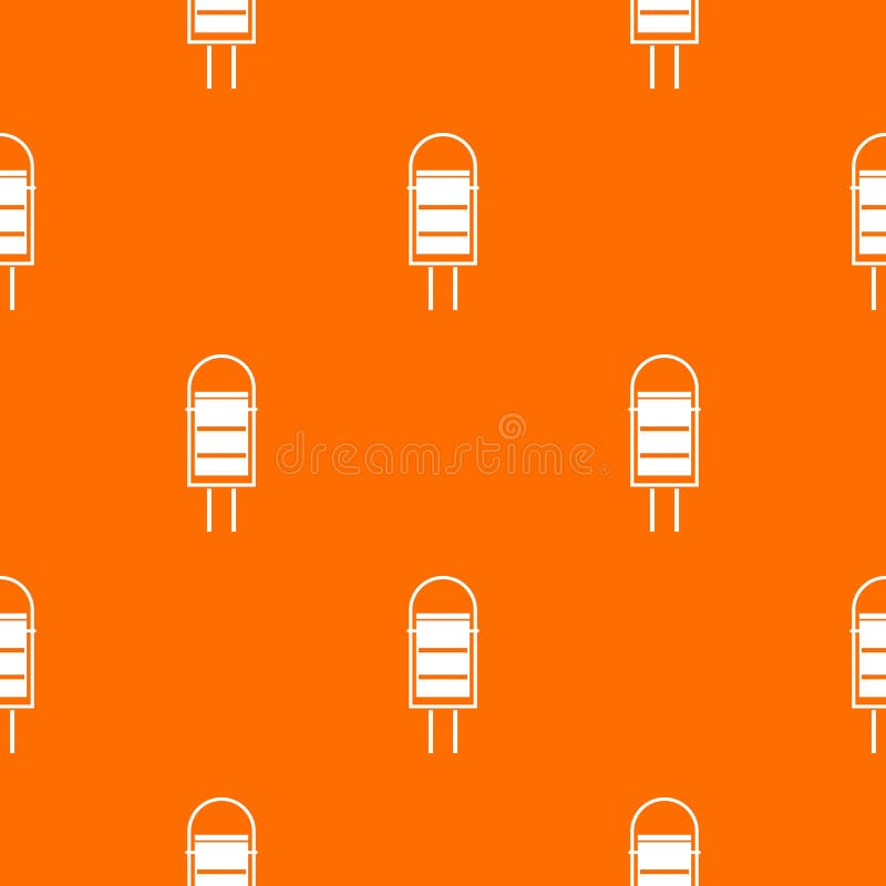 Trash can pattern seamless stock vector. Illustration of concept - 98918298