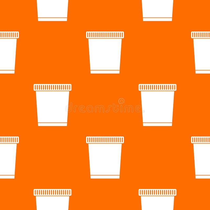 Trash can pattern seamless stock vector. Illustration of container ...